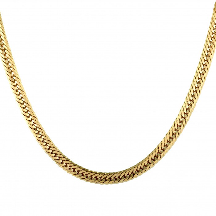 [新品] ユキザキセレクトジュエリー キヘイ 喜平 ネックレス トリプル12面 約50cm 約101.73g KIHEIT12NCYG ...