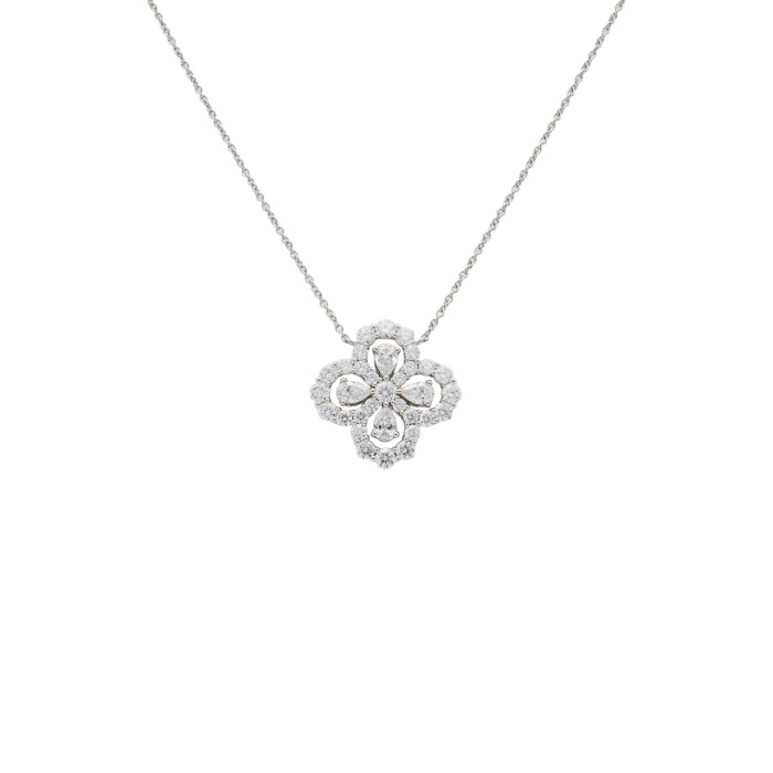 [USED] HARRY WINSTON loop Full motif PEDPRPMEL4C.HI necklace J402946 ...