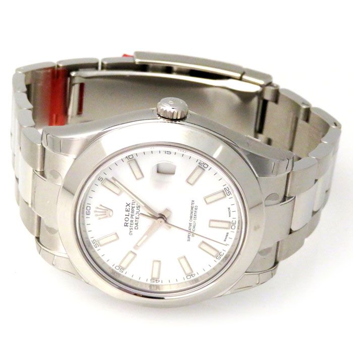 ロレックス デイトジャスト 116300.WHBOホワイト/バー ステンレス デイト表示 | ゆきざき