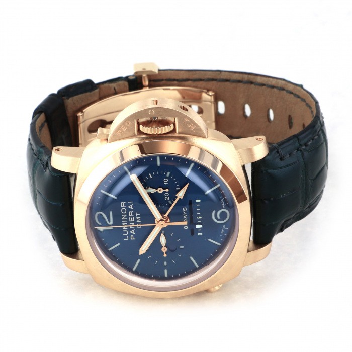 [中古] パネライ ルミノール1950 8デイズ クロノ モノプルサンテ GMT 世界限定250本 PAM00277 W202689 | ゆきざき