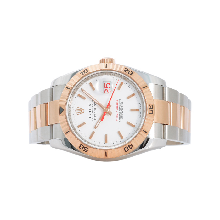 ロレックス デイトジャスト 116261.WHBOホワイト オイスター ステンレス デイト表示 | ゆきざき